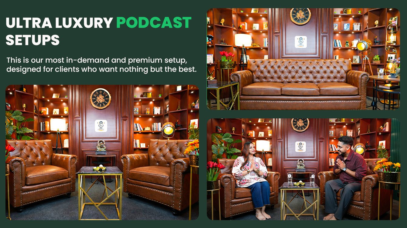Best Podcast Studio in Jaipur | 4K Video Podcast & Editing – Oskillo Studio